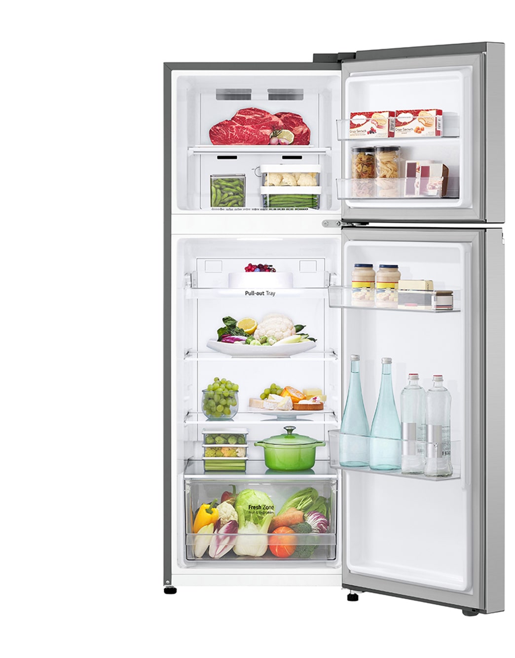 243L Top Mount Fridge in Stainless Finish - GT-1S | LG AU