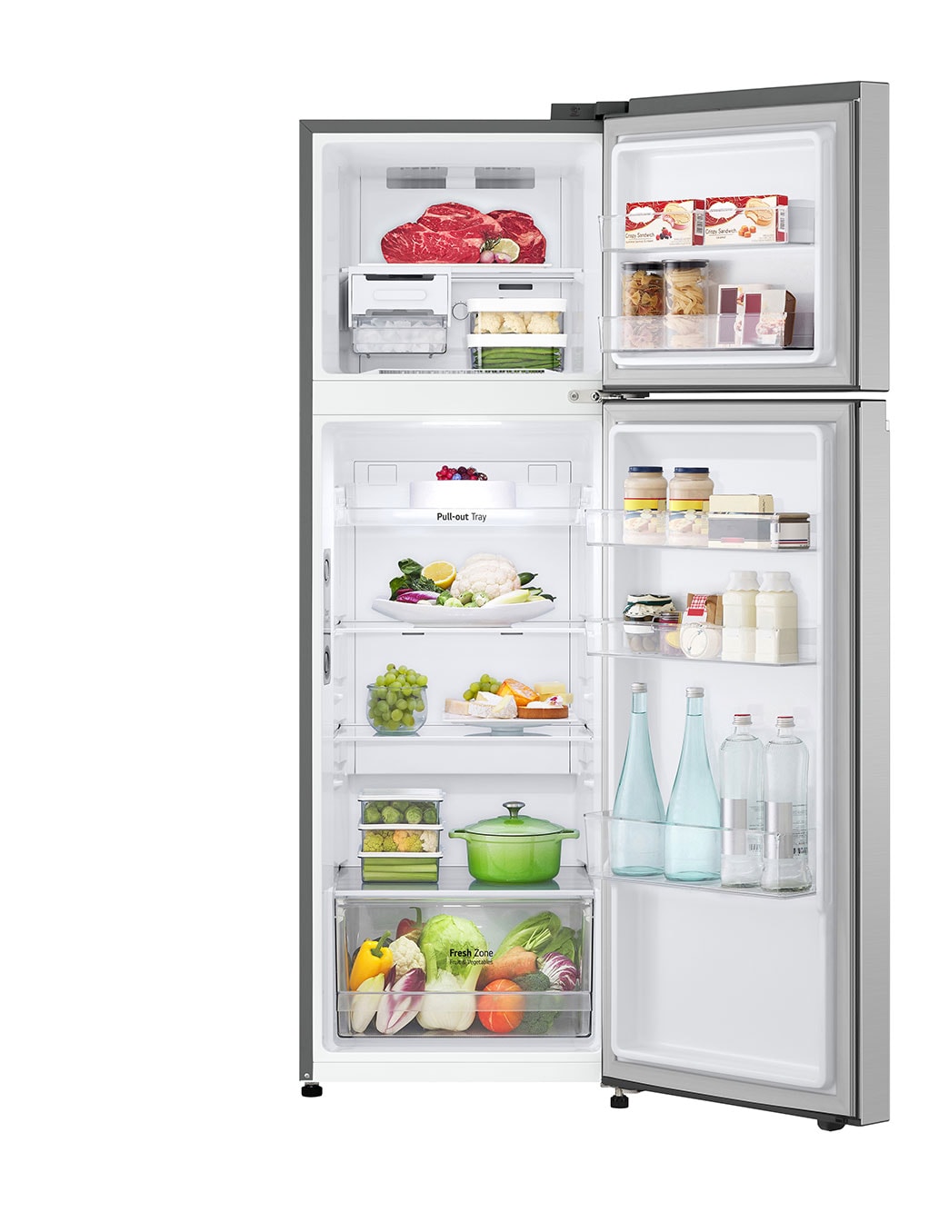 266L Top Mount Fridge in Stainless Finish - GT-2S | LG AU