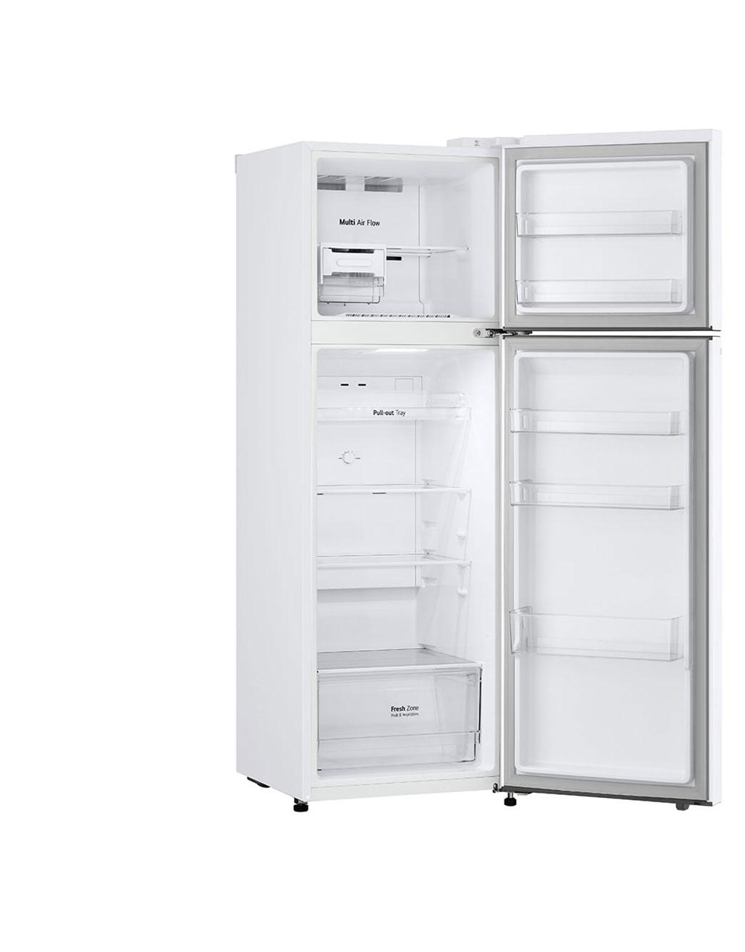 266L Top Mount Fridge - White Finish - GT-2W | LG AU