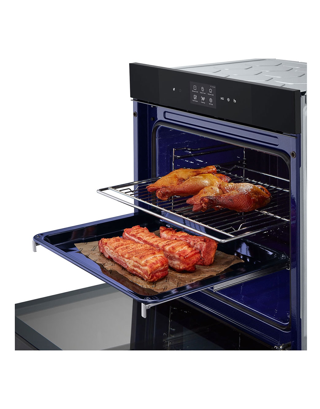 76L InstaView Series 9 Full Steam Oven - BO609B2BG4 | LG AU