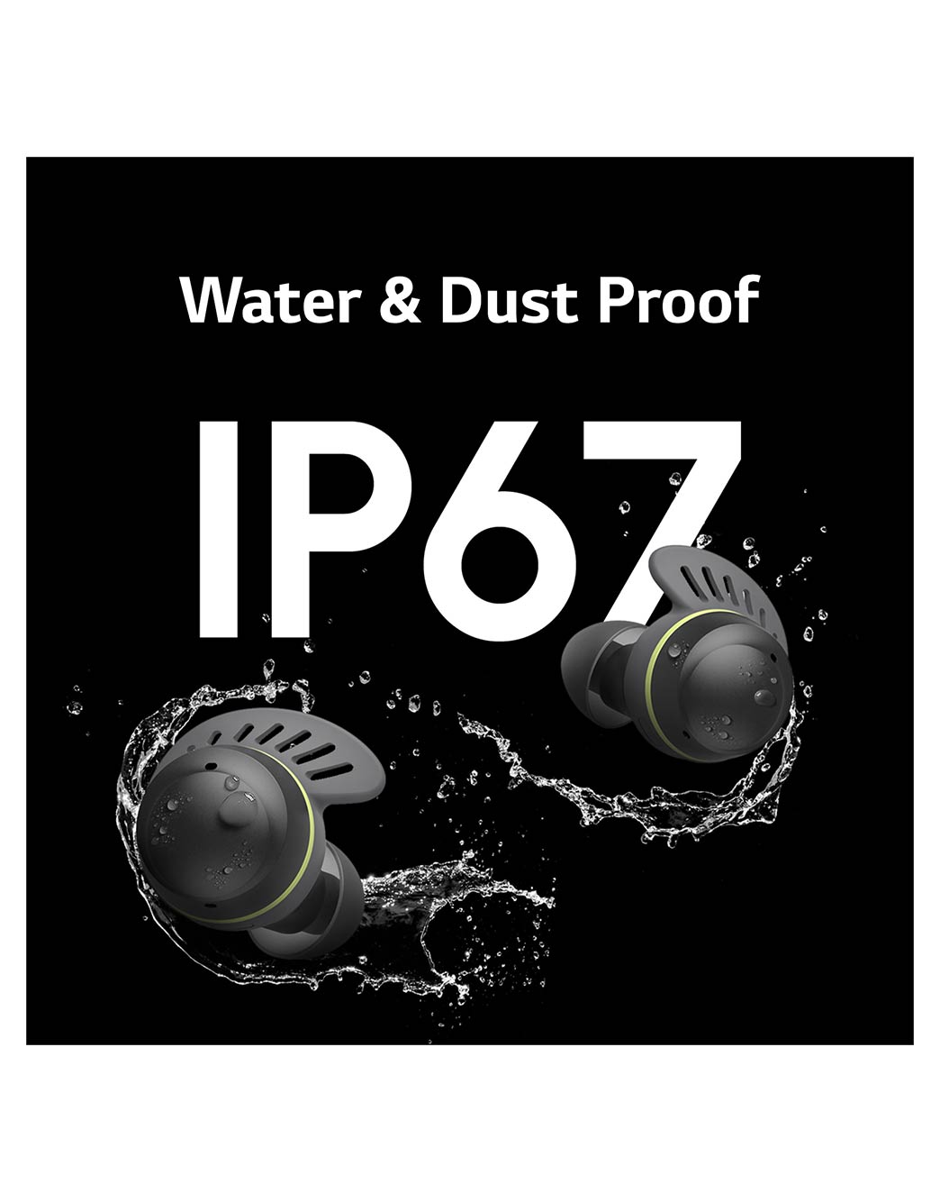 LG TONE Free fit TF8 Waterproof Wireless Earbuds - TONE-UTF8Q | LG AU