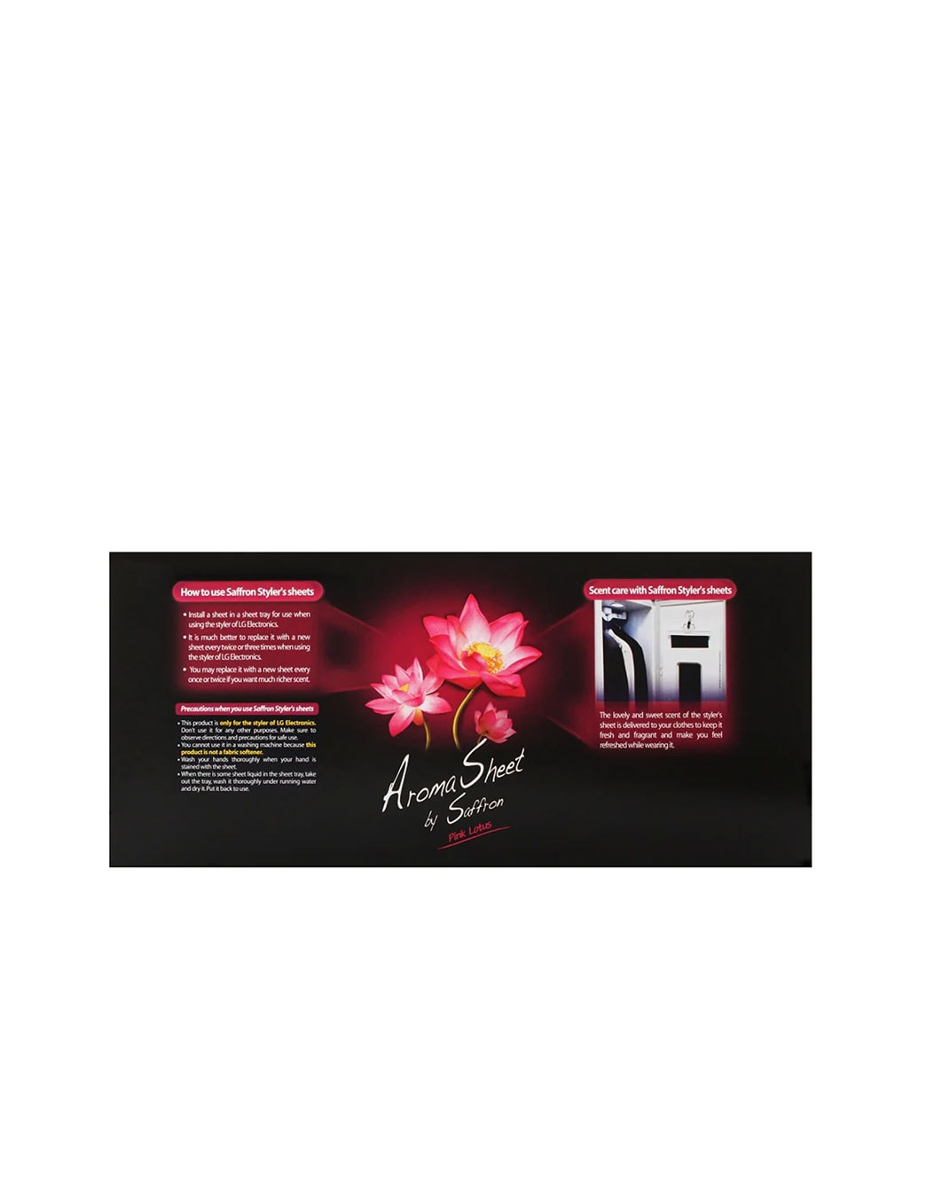 LG Styler™ Aroma Sheet 20 Pack - Pink Lotus - AGM73611309 | LG AU