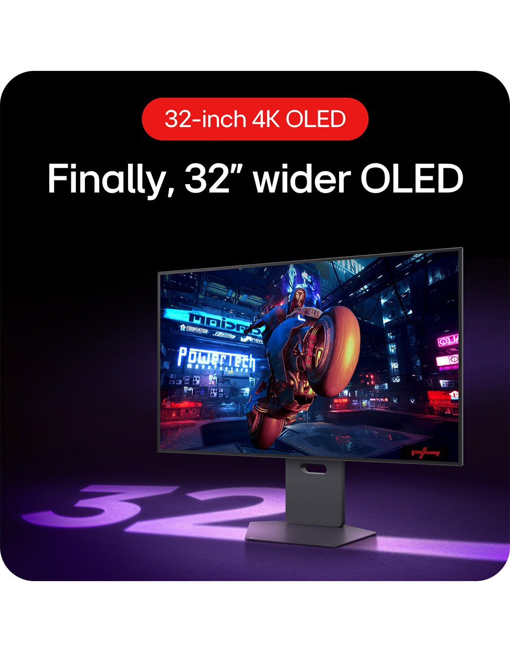 UltraGear™ 32 Inch 240Hz 4K UHD OLED Gaming Monitor - 32GS95UV-B | LG ...