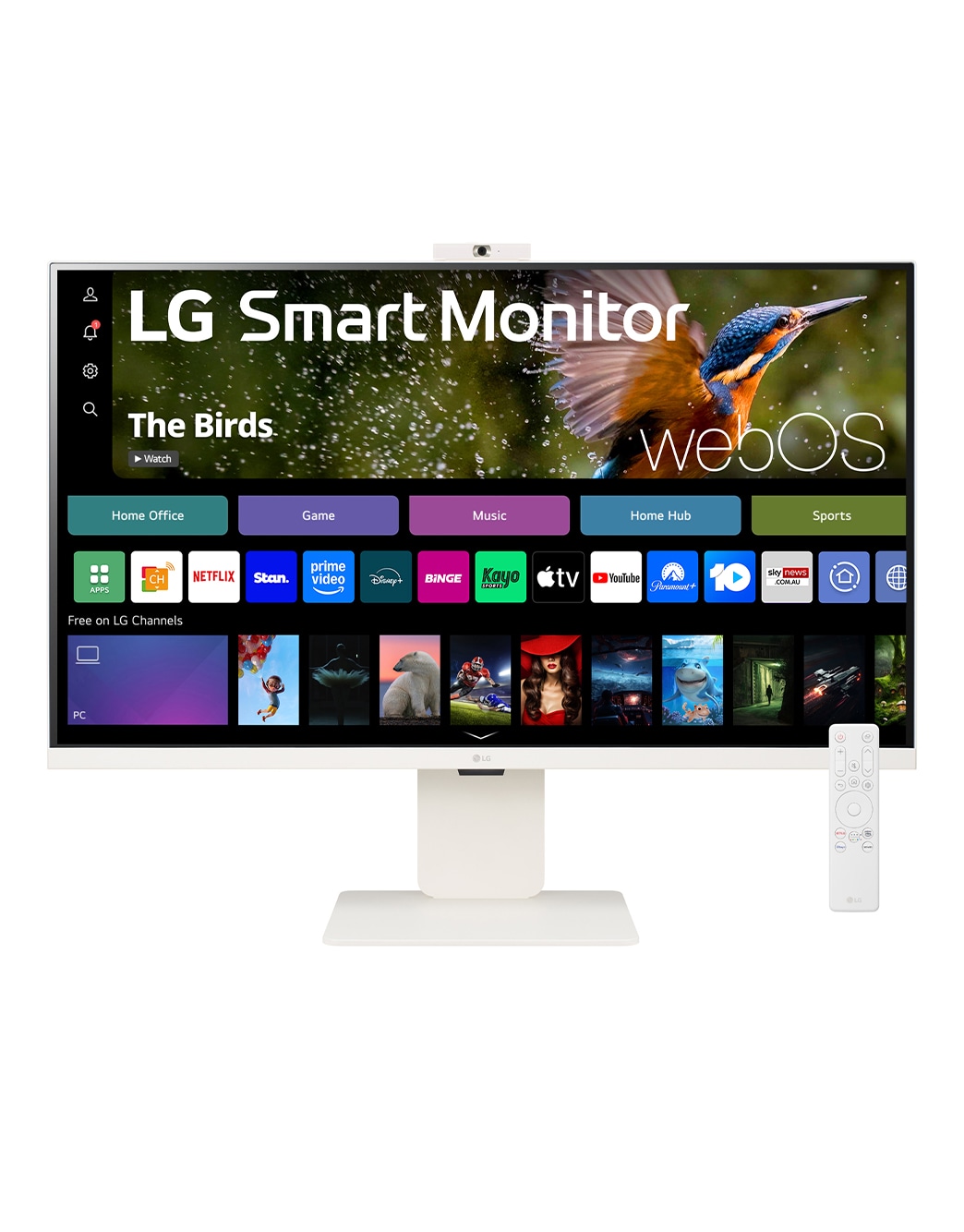 Smart Monitor 32 Inch | 4K UHD IPS All-in-One Smart Monitor for ...