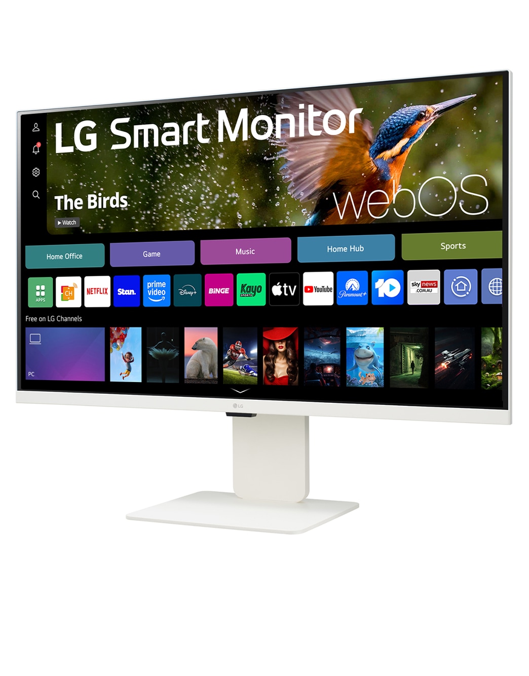 Smart Monitor 32 Inch | 4K UHD IPS All-in-One Smart Monitor for ...