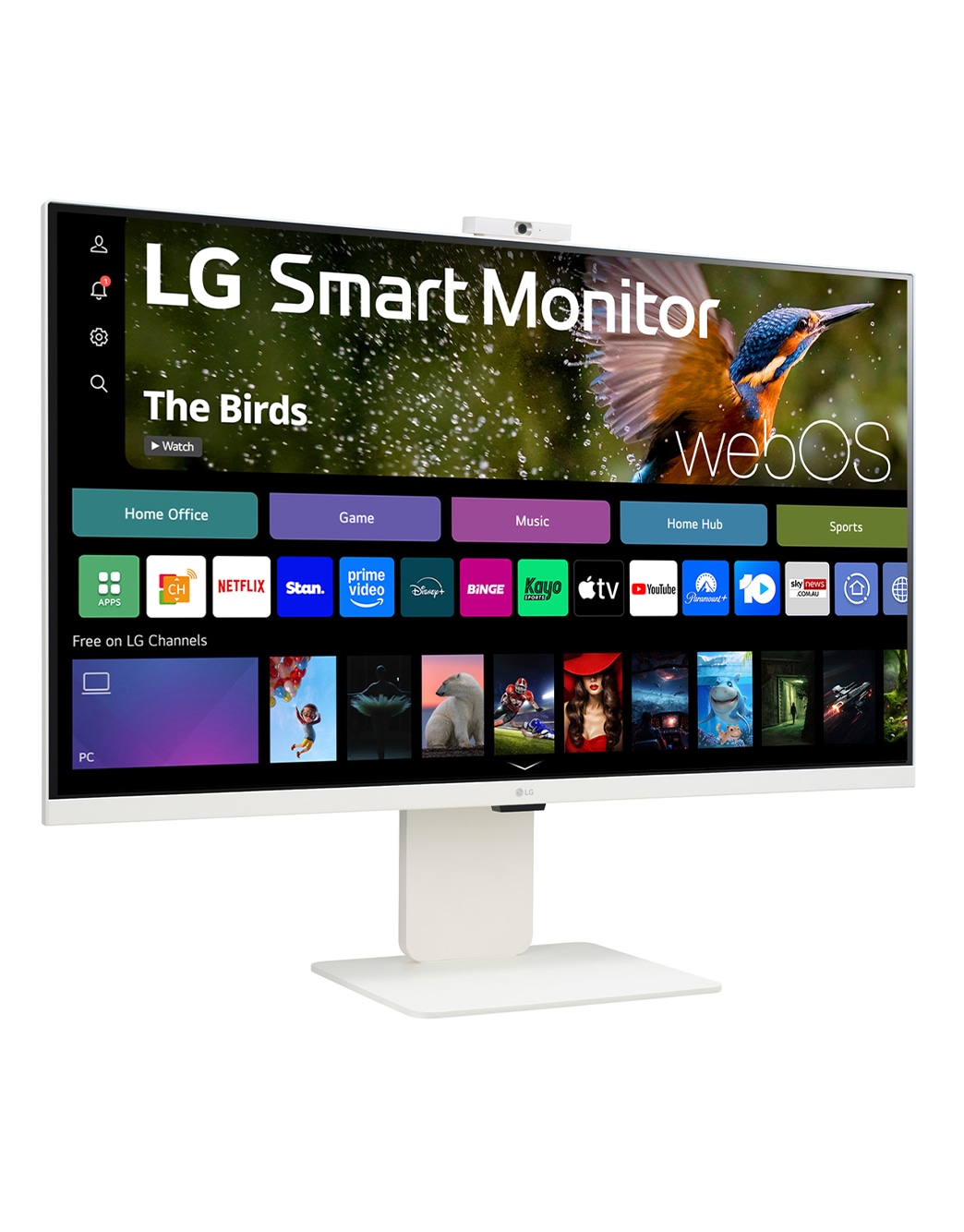 Smart Monitor 32 Inch | 4K UHD IPS All-in-One Smart Monitor for ...