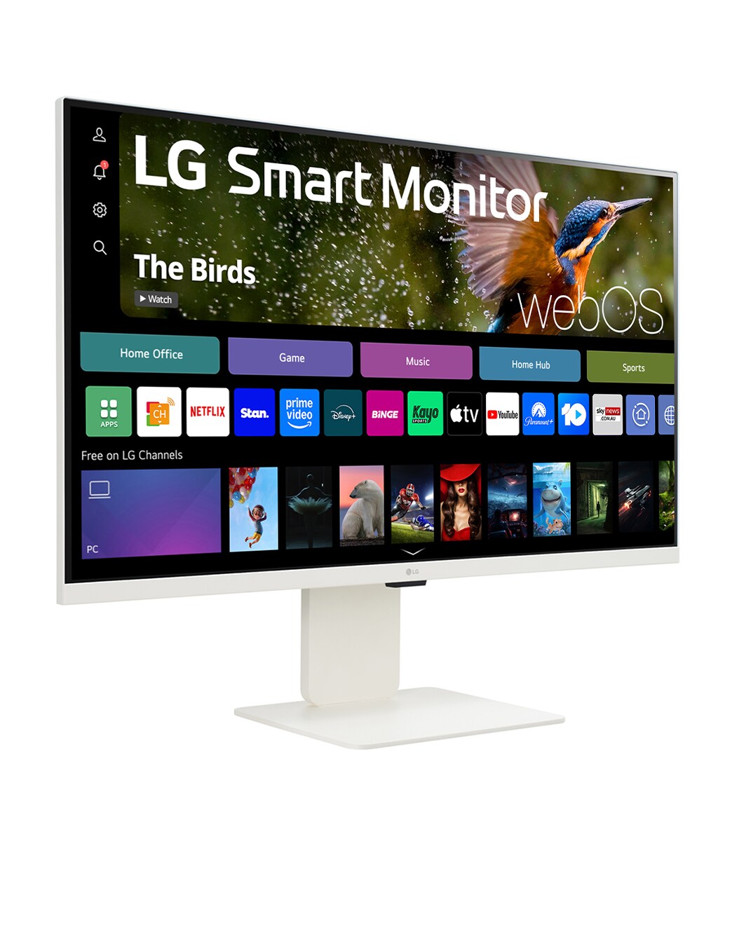 Smart Monitor 32 Inch | 4K UHD IPS All-in-One Smart Monitor for ...