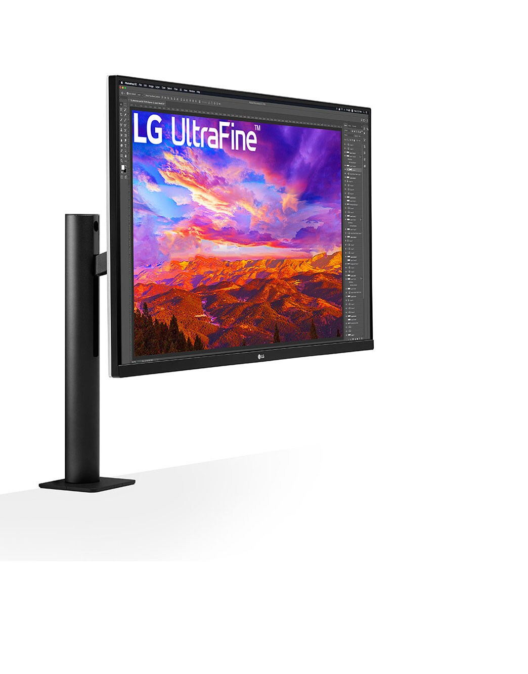 31.5" UltraFine™ UHD 4K Ergo IPS Monitor with USB Type-C™ - 32UN88A-W ...