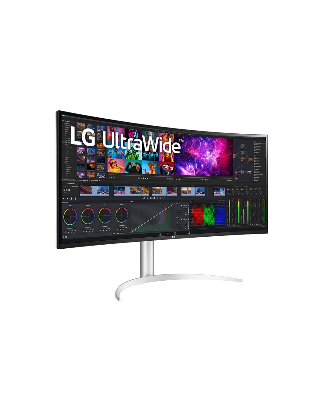 39.7" Curved UltraWide™ 5K2K Nano IPS Display - 40WP95C-W | LG AU