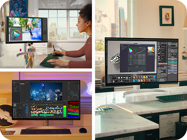 32'' Nano IPS 4K UHD Monitor with DCI-P3 98% (Typ.), VESA DisplayHDR ...