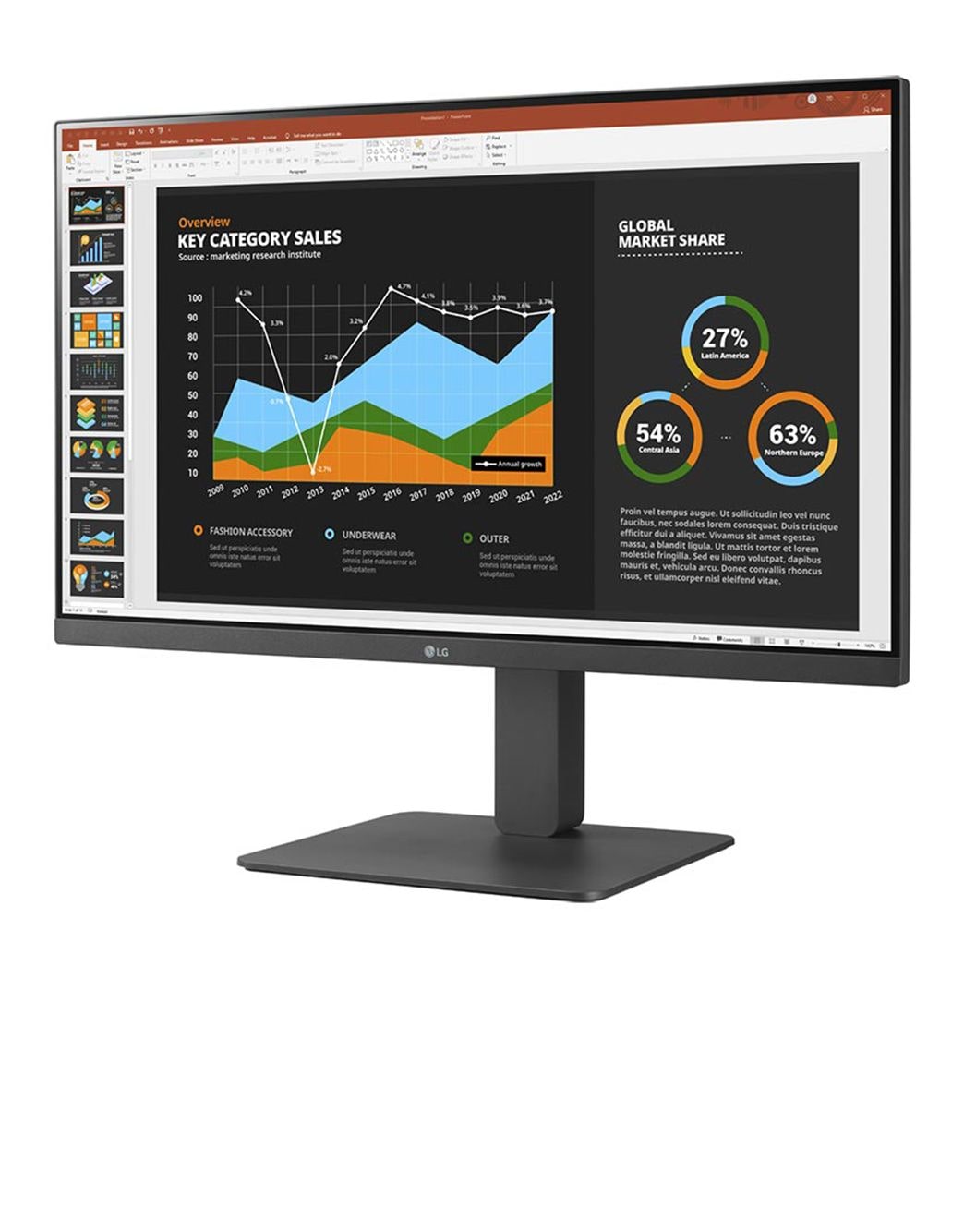 27-inch Full HD (1920x1080) IPS Monitor - 27BR550Y-C | LG AU