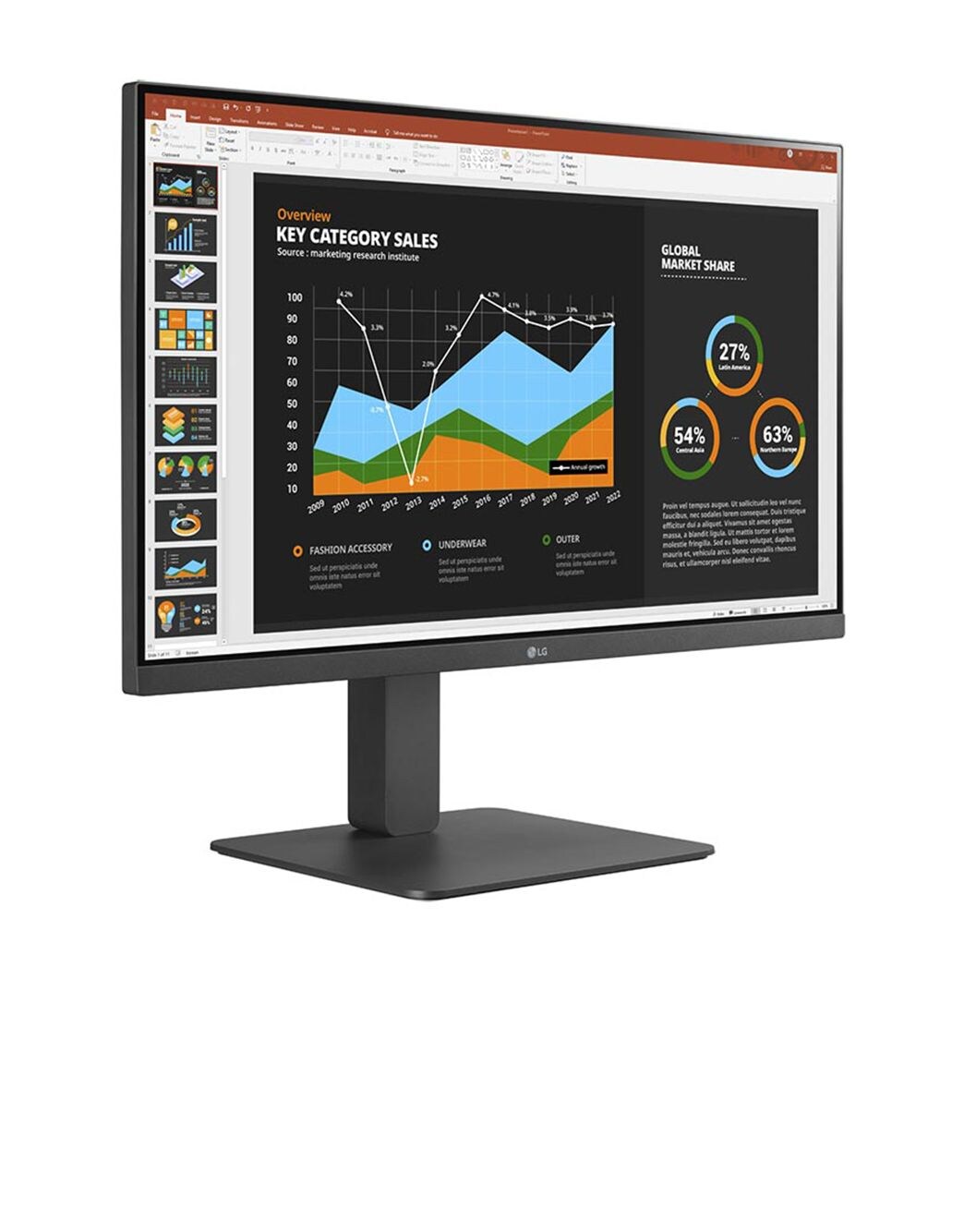 27-inch Full HD (1920x1080) IPS Monitor - 27BR550Y-C | LG AU