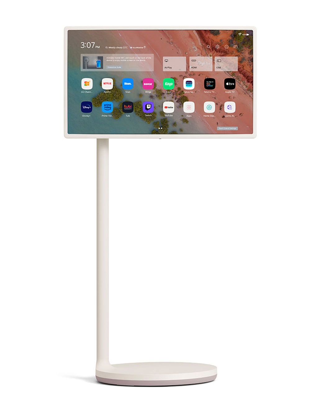 LG StanbyME 27 inch Portable Smart Touch Screen - 27ART10AKPL | LG AU