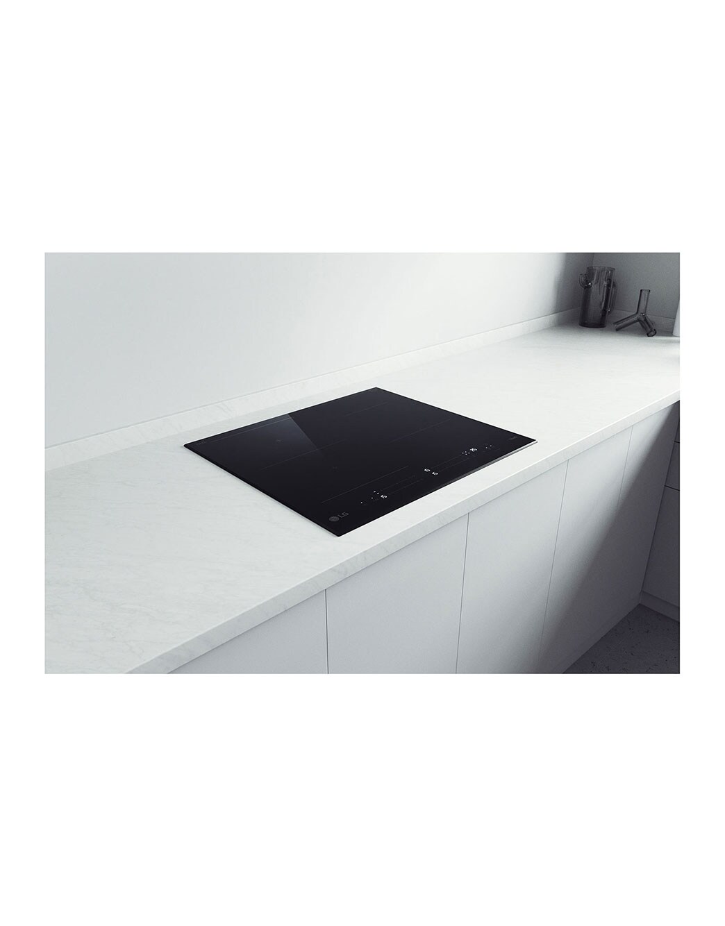 60cm Induction Cooktop, 4 Cooking Zones - BCI607T4BG | LG AU