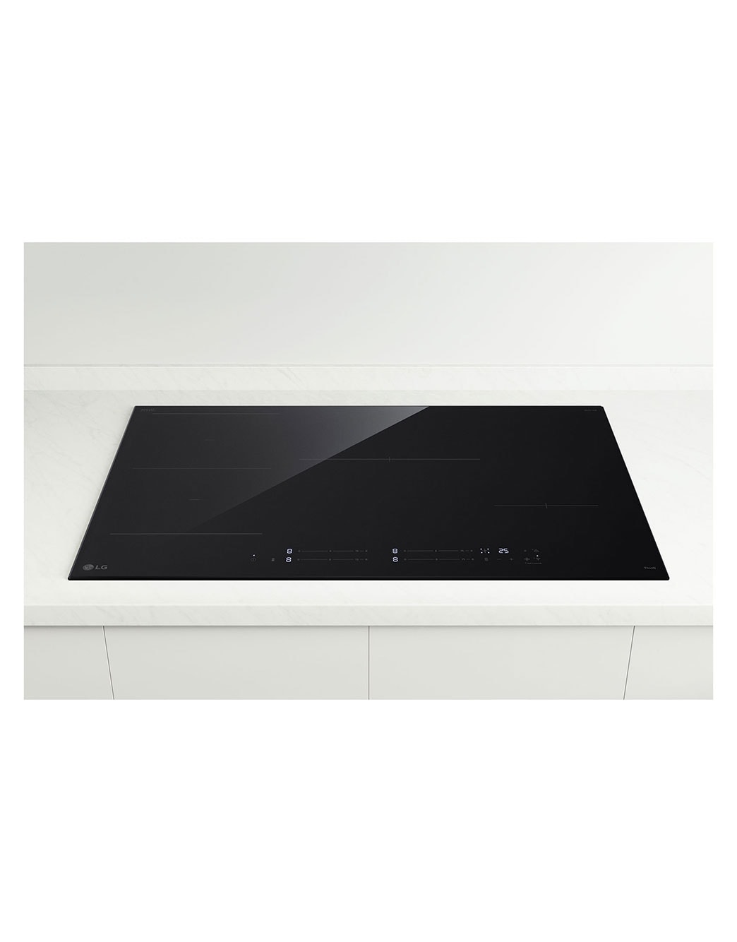 80cm Induction Cooktop, 4 Cooking Zones - BCI807T4BG | LG AU