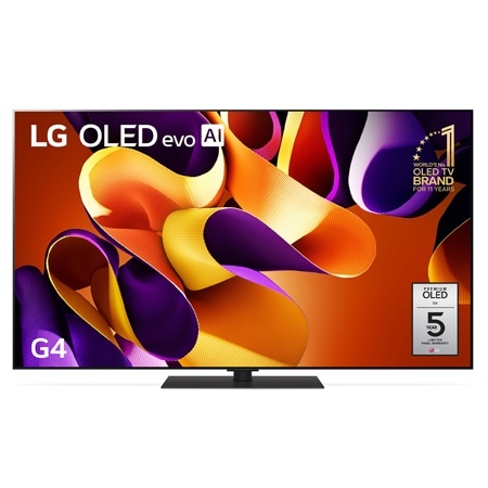 55 Inch LG OLED evo AI G4 4K Smart TV 2024 - OLED55G4PSA | LG AU