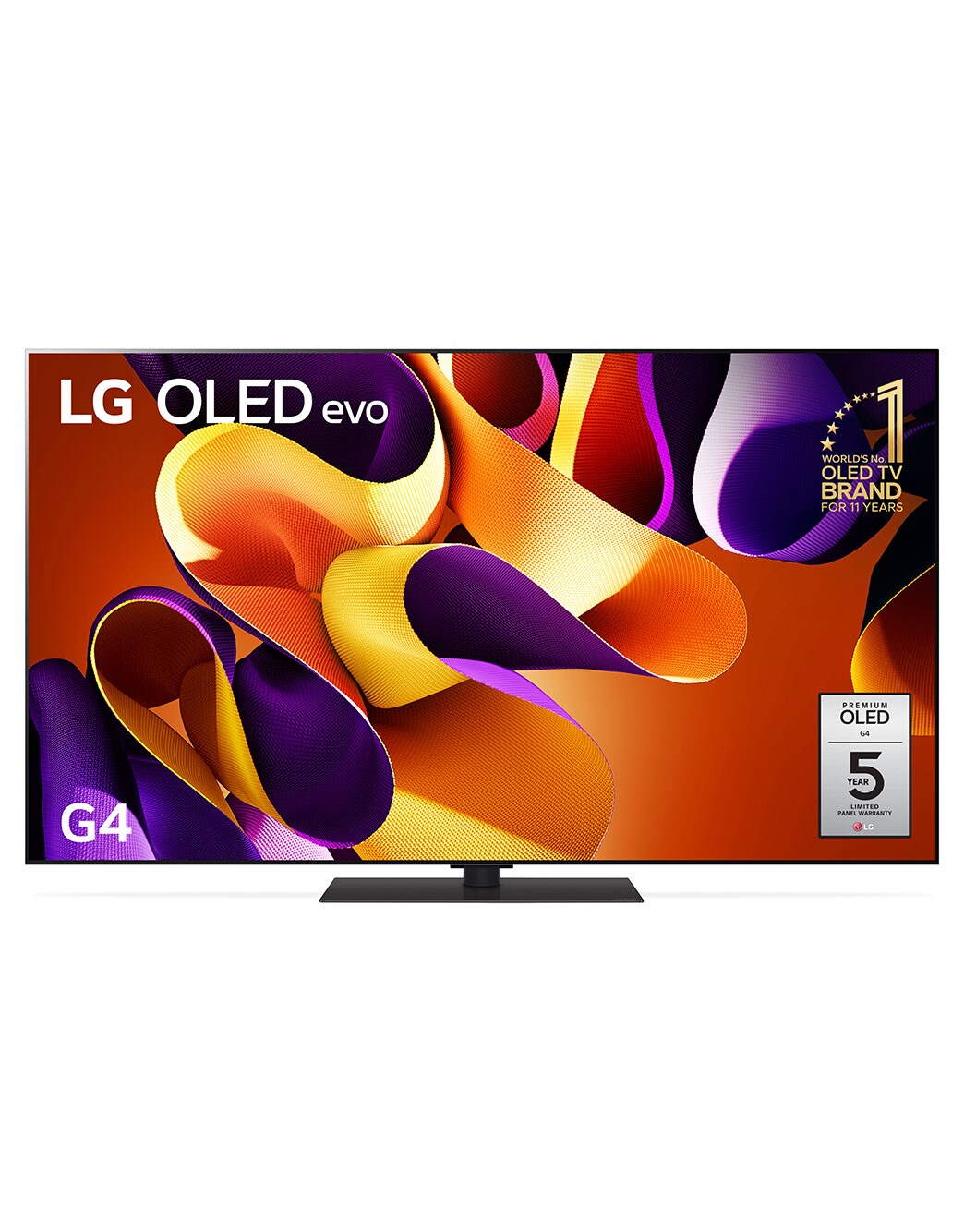 65 Inch LG OLED evo AI G4 4K Smart TV 2024 - OLED65G4PSA | LG Australia