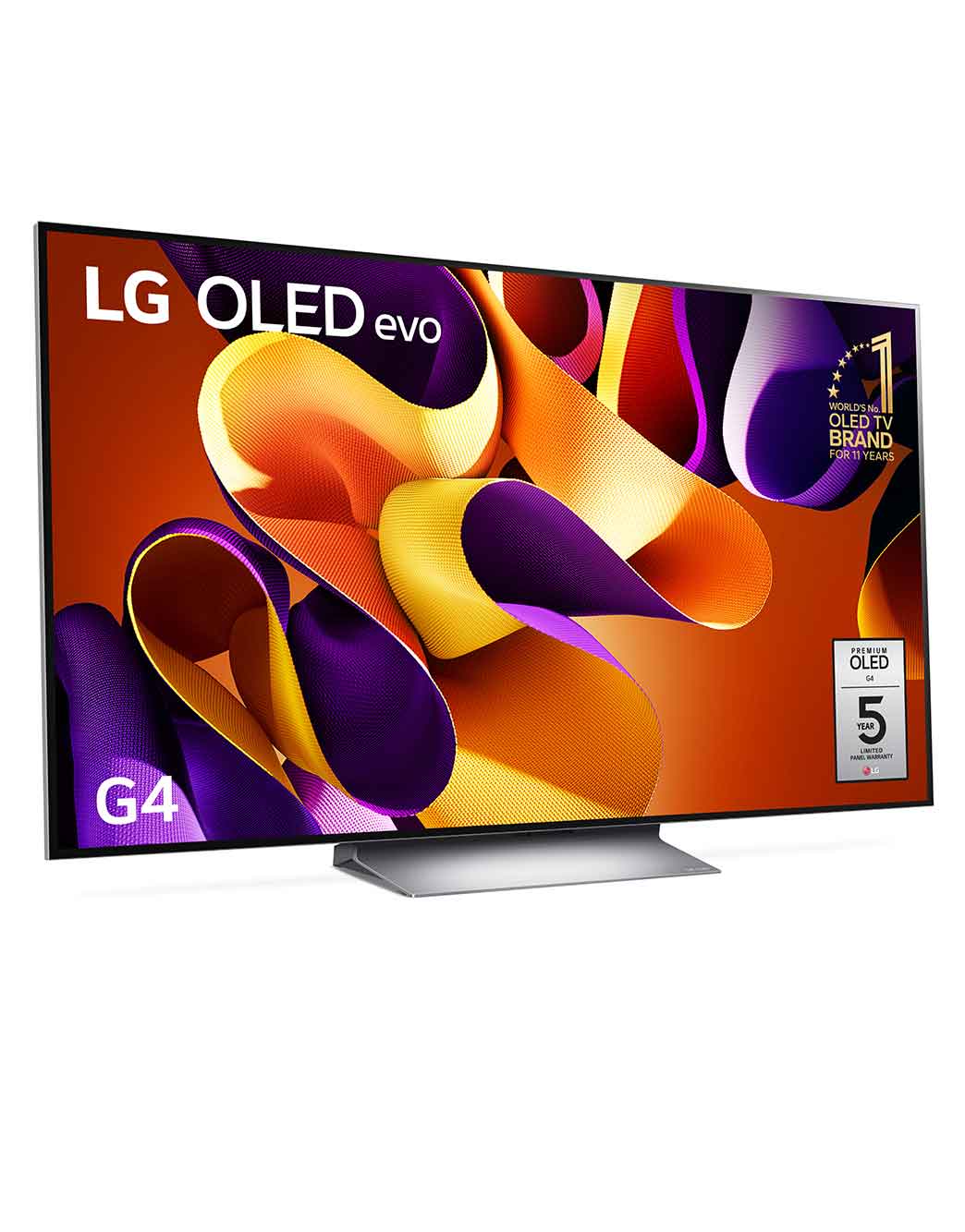 77 Inch LG OLED evo AI G4 4K Smart TV 2024 - OLED77G4PSA | LG Australia