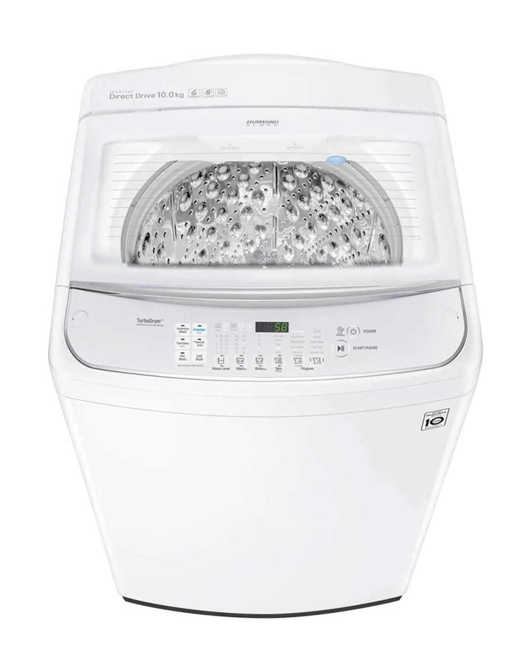 10kg Top Load Washing Machine with TurboClean3D™ - WTG1034WF | LG Australia