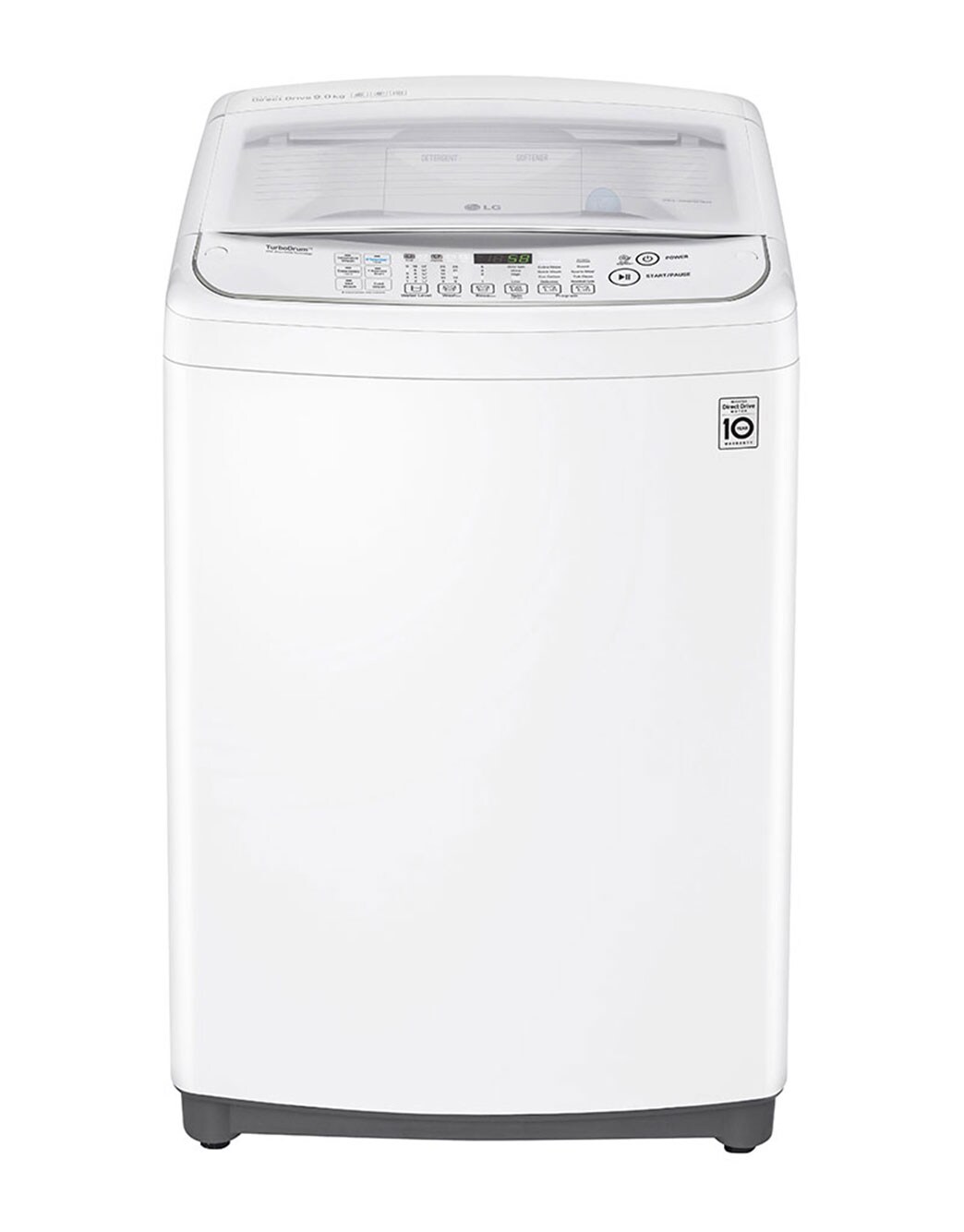 9kg Top Load Washing Machine with TurboClean3D™ - WTG9034WF | LG Australia