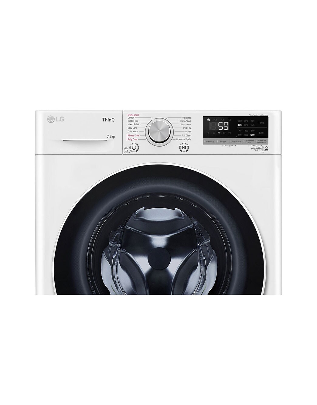 7.5kg Series 5 Front Load Washing Machine WV5-1275W | LG Australia