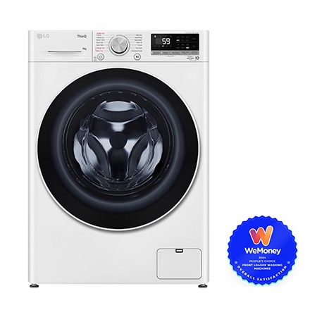 9kg Series 5 Front Load Washing Machine - WV5-1409W | LG AU