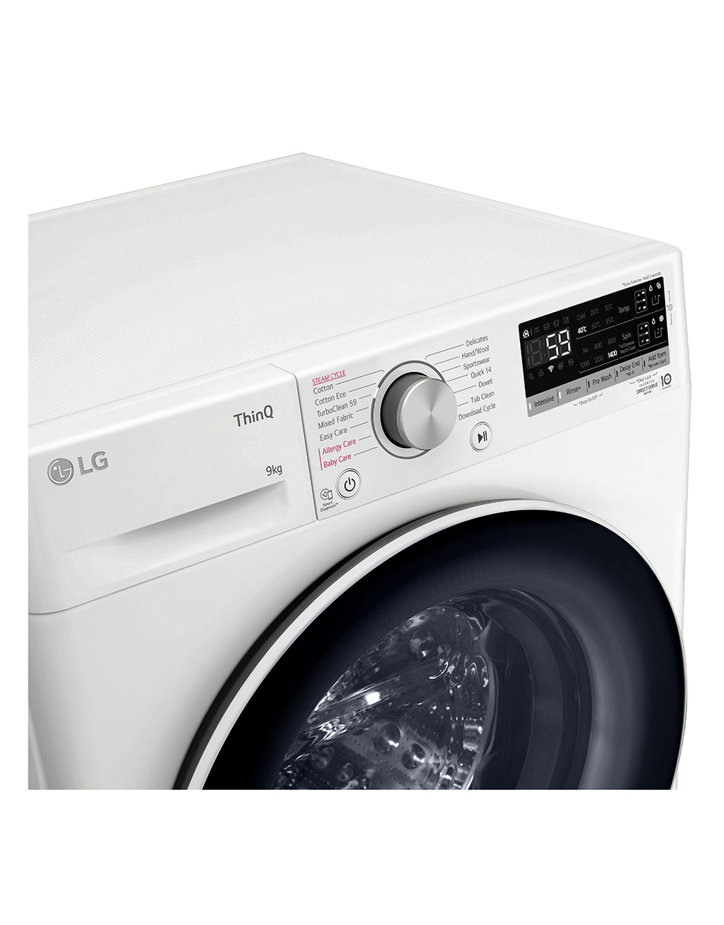 9kg Series 6 Front Load Washing Machine - WV6-1409W | LG Australia