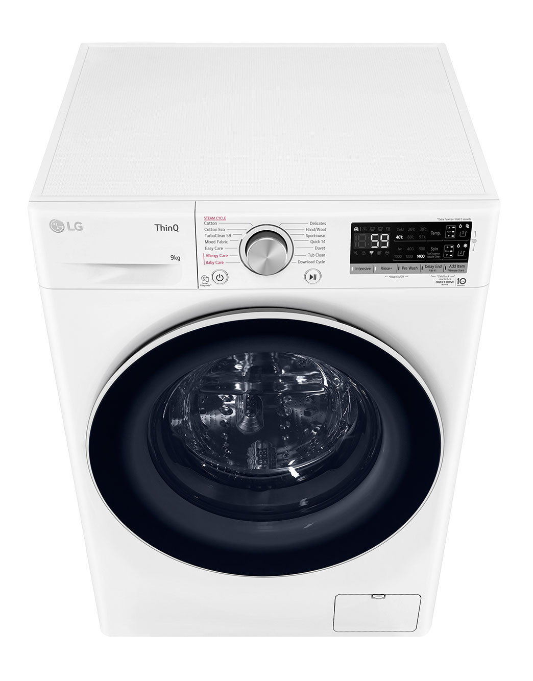 9kg Series 6 Front Load Washing Machine - WV6-1409W | LG Australia
