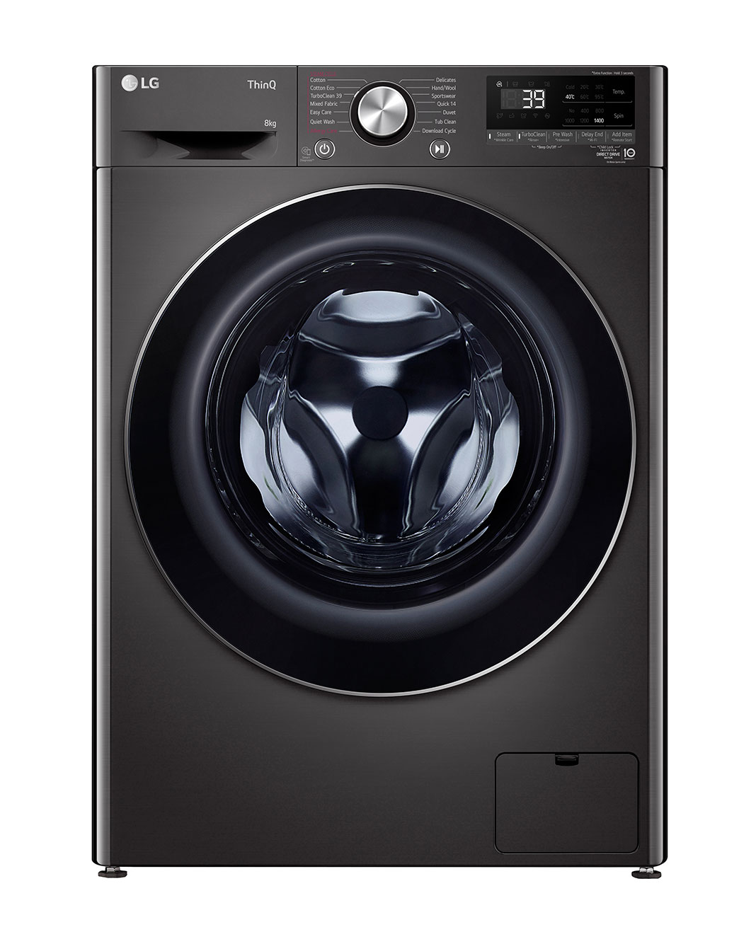 8kg Series 9 Front Load Washing Machine - WV9-1408B | LG AU