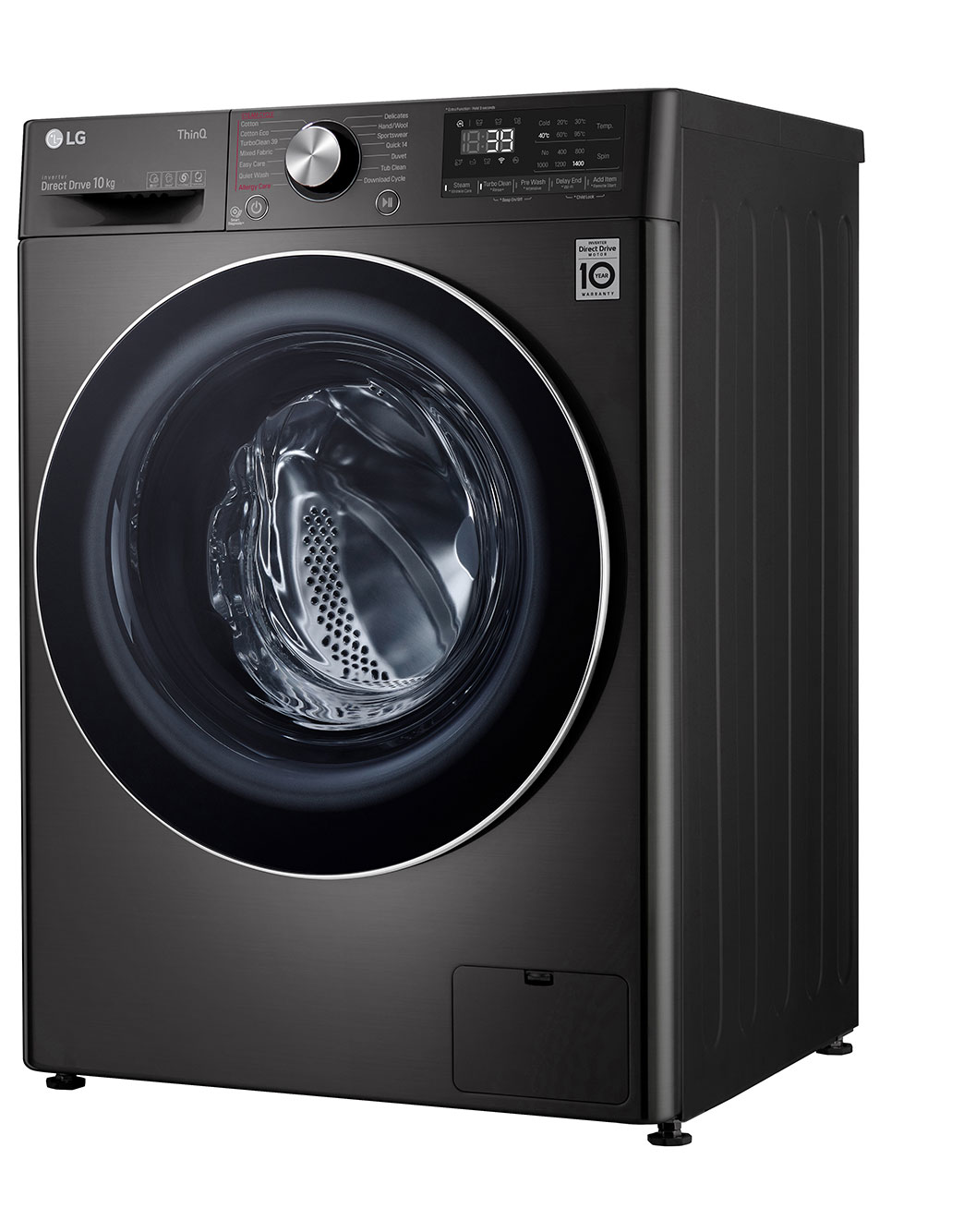 10kg Series 9 Front Load Washing Machine - WV9-1410B | LG AU
