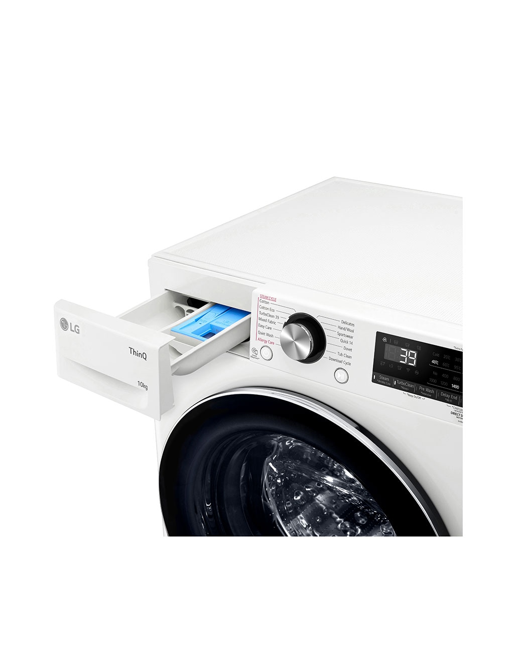 10kg Series 9 Front Load Washing Machine - WV9-1410W | LG AU