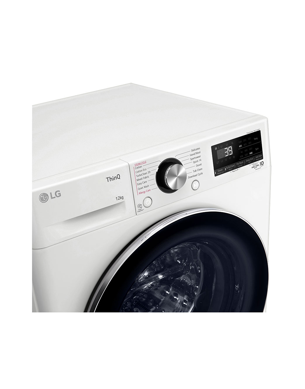 12kg Series 9 Front Load Washing Machine - WV9-1412W | LG Australia