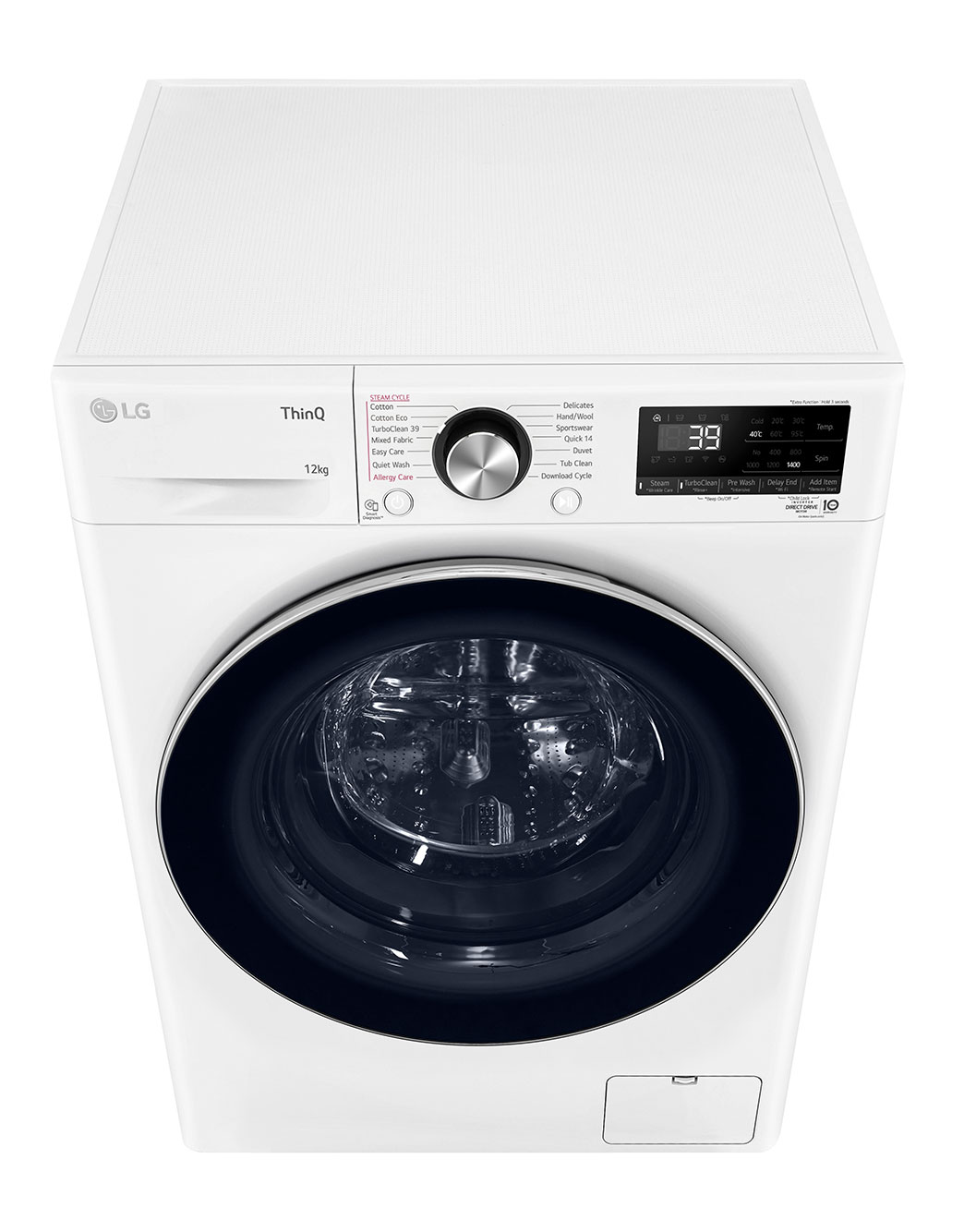 12kg Series 9 Front Load Washing Machine - WV9-1412W | LG AU