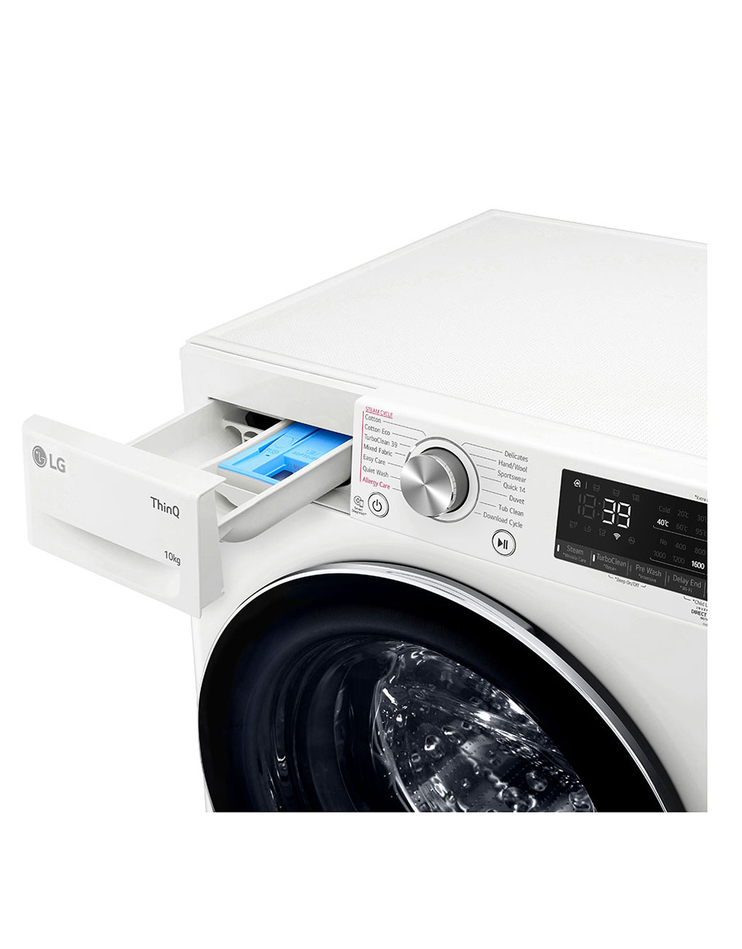 10kg Series 9 Front Load Washing Machine - WV9-1610W | LG AU
