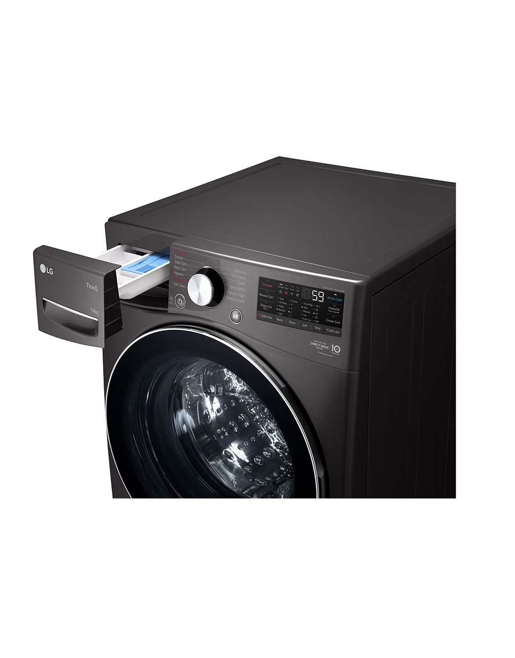 14kg XL Front Load Washing Machine - WXL-1014B | LG AU