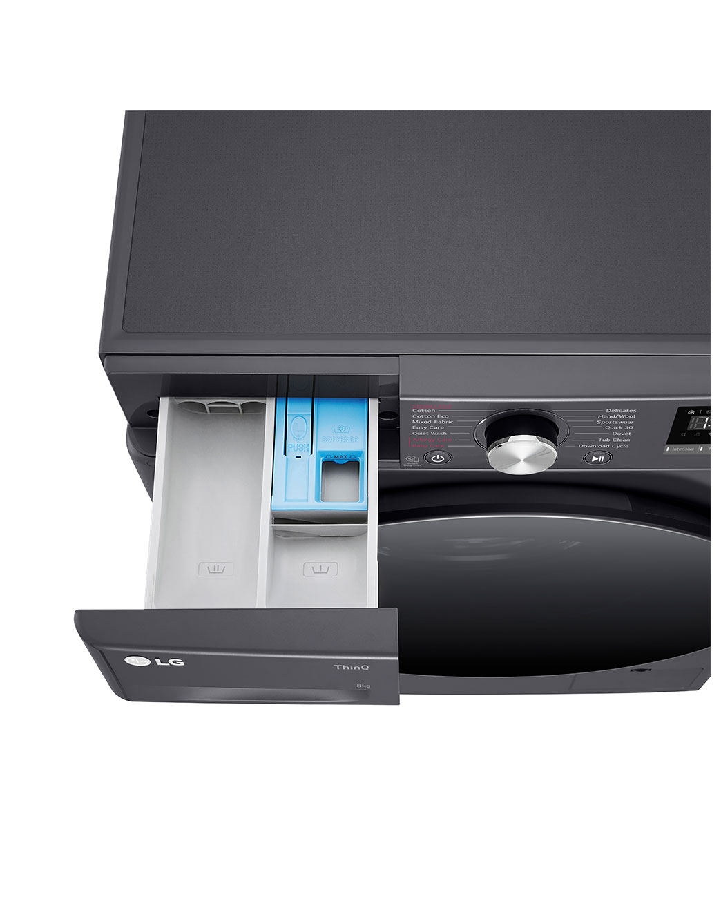 8kg Series 5 Front Load Washing Machine with Steam | LG AU