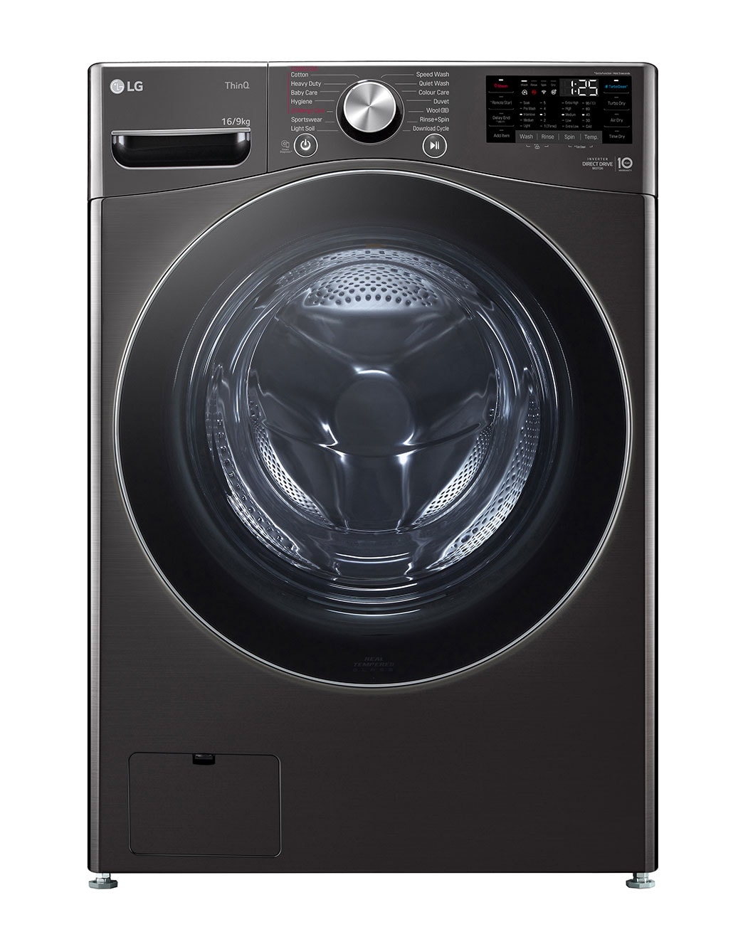 16kg/9kg XL Capacity Washer Dryer Combo - WXLC-1116B | LG AU