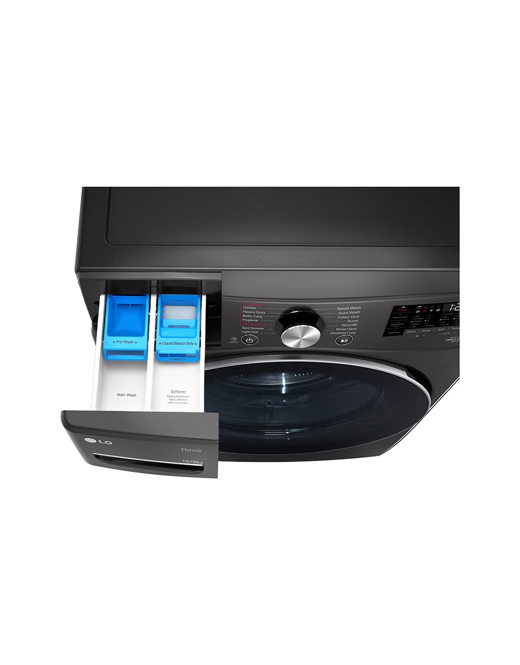 16kg/9kg XL Capacity Washer Dryer Combo - WXLC-1116B | LG AU