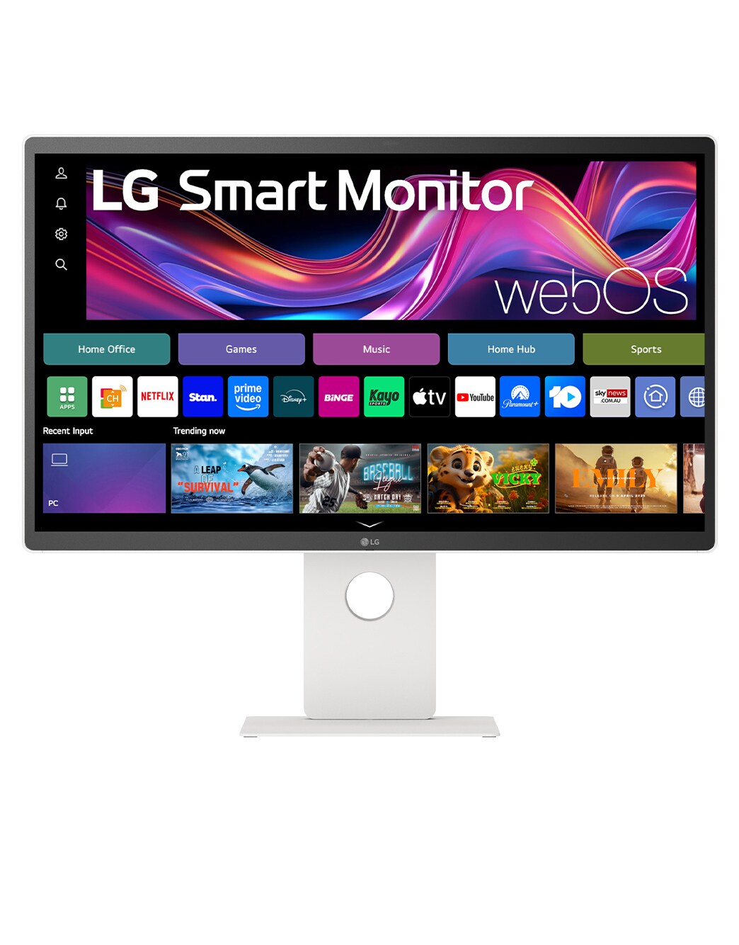 LG 31.5-inch 4K UHD IPS Smart Monitor with Touchscreen, webOS | LG ...