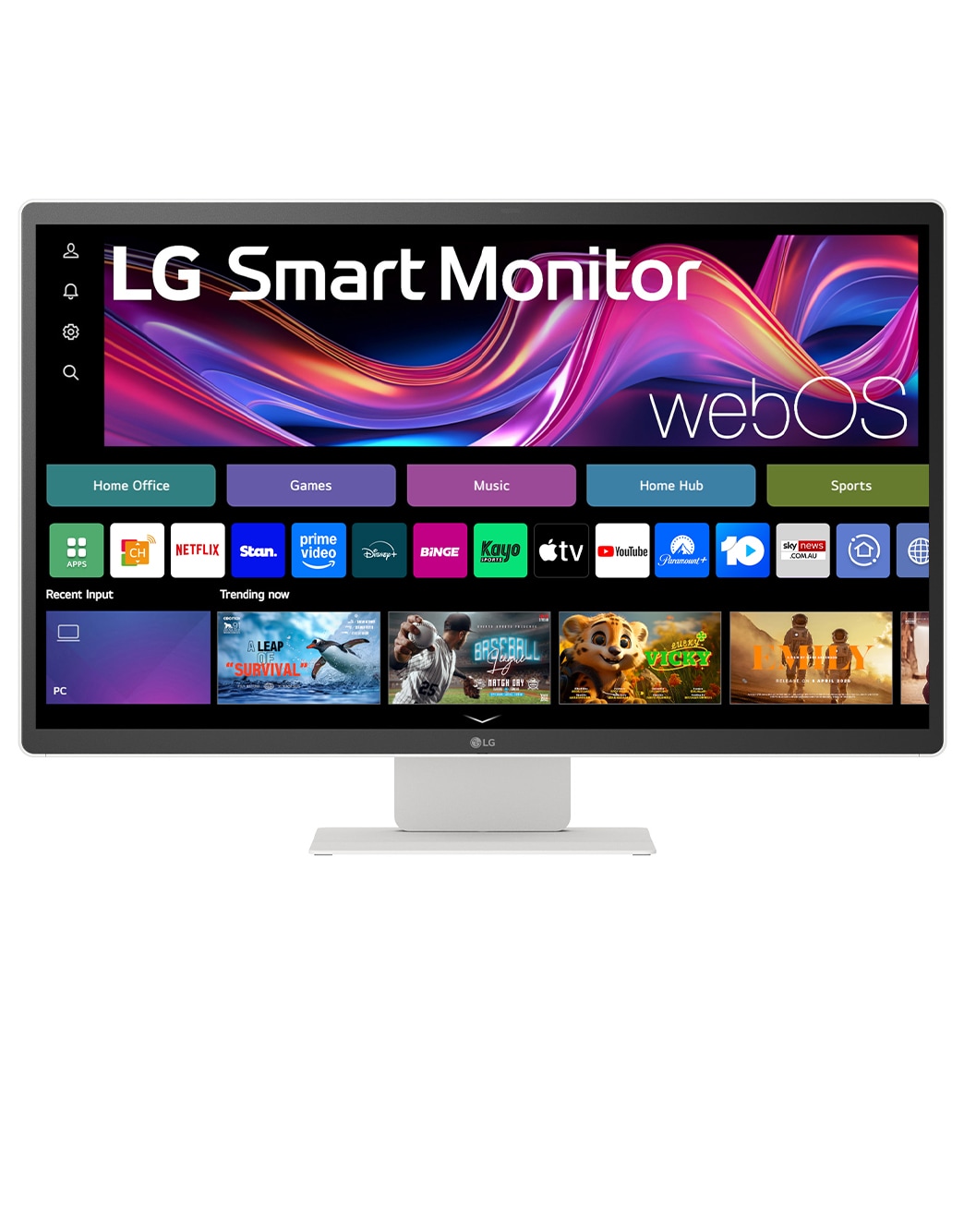LG 31.5-inch 4K UHD IPS Smart Monitor with Touchscreen, webOS | LG ...