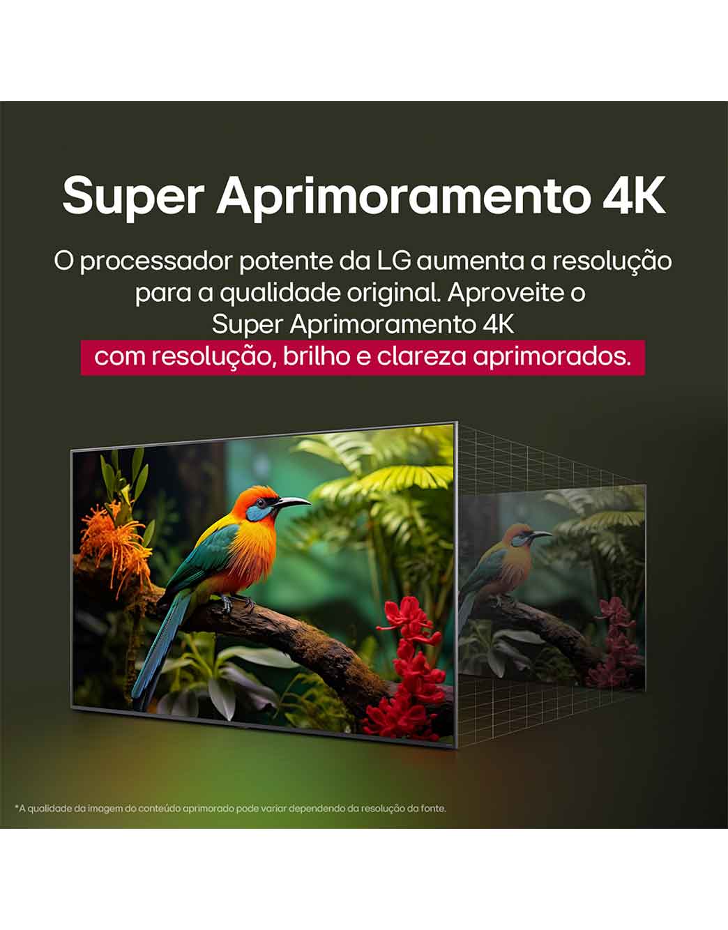 Smart TV 4K LG UHD AI UA75 de 55 polegadas - 55UA7500PSA | LG Brasil