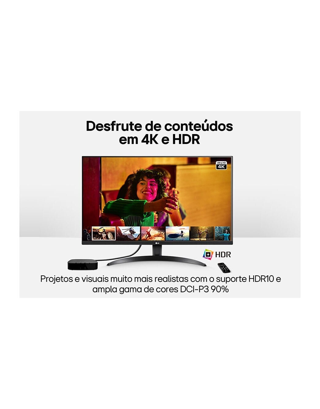 Monitor LG Ultra UHD 32'' 4K - 32UR500-B | LG BR