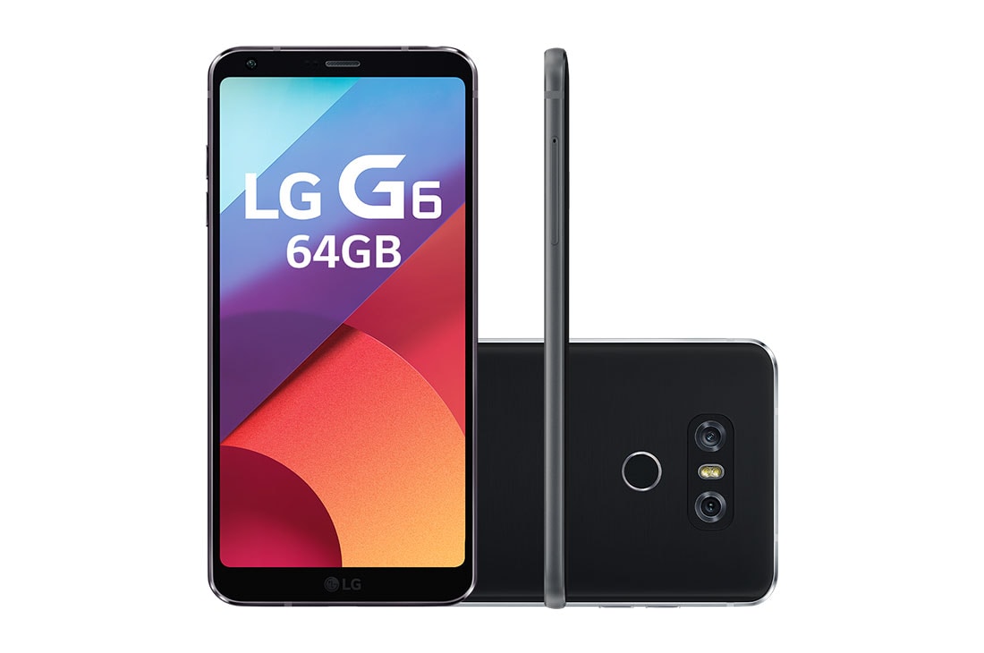 LG G6 64GB Astro Black - A Tela De Cinema Que Cabe Na Sua Mão - LGH870I-ASTRO-BLACK | LG BR