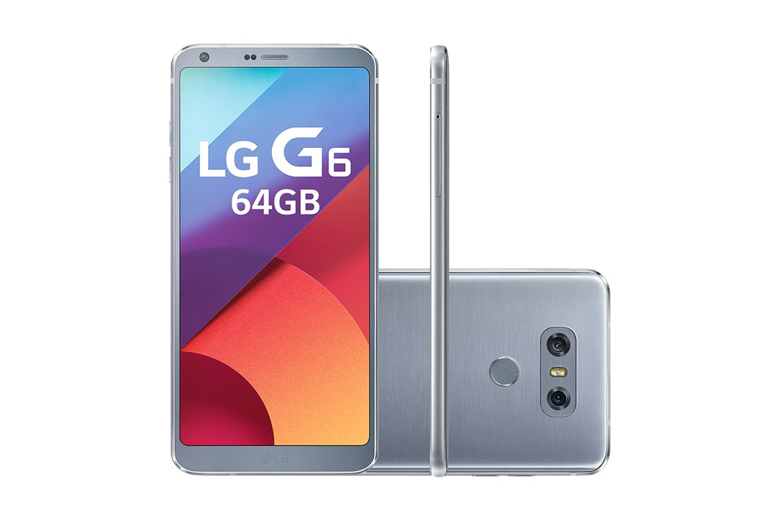 LG G6 64GB Platinum - A Tela De Cinema Que Cabe Na Sua Mão - LGH870I ...