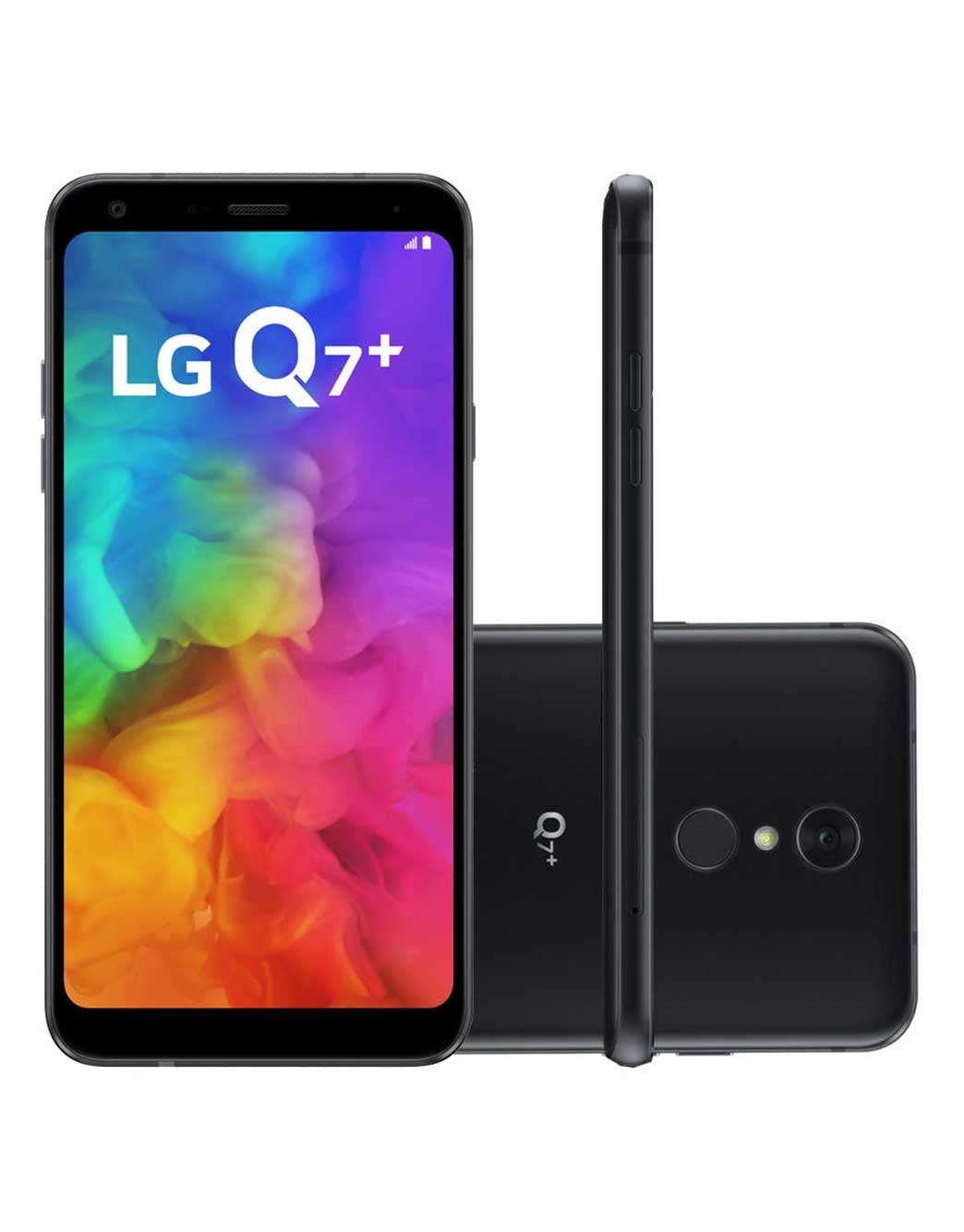 Smartphone LG Q7+ 64GB resistente à água e poeira, Câmera de 16MP, Memória de 64GB e DTS: X 3D ...