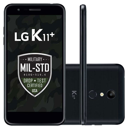Smartphone LG K11+ Resistente à Impactos, Câmera de 13MP, 32GB de ...