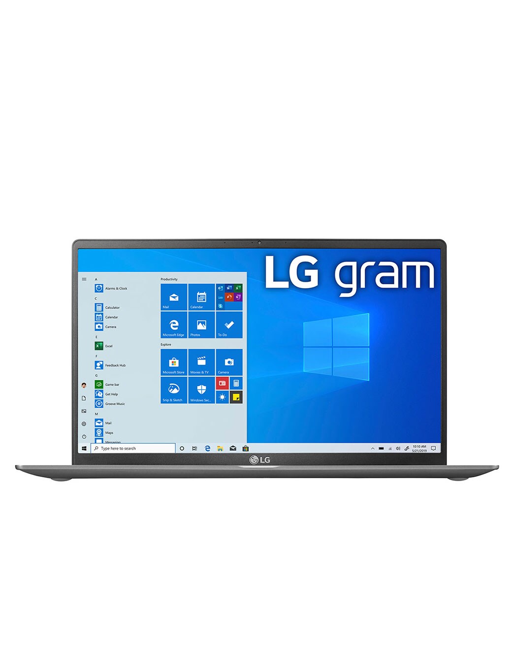 Notebook LG Gram 15.6'' Core i5 8GB 1,130g 80Wh Sensor de Impressão Digital Thunderbolt 15Z90N-V ...