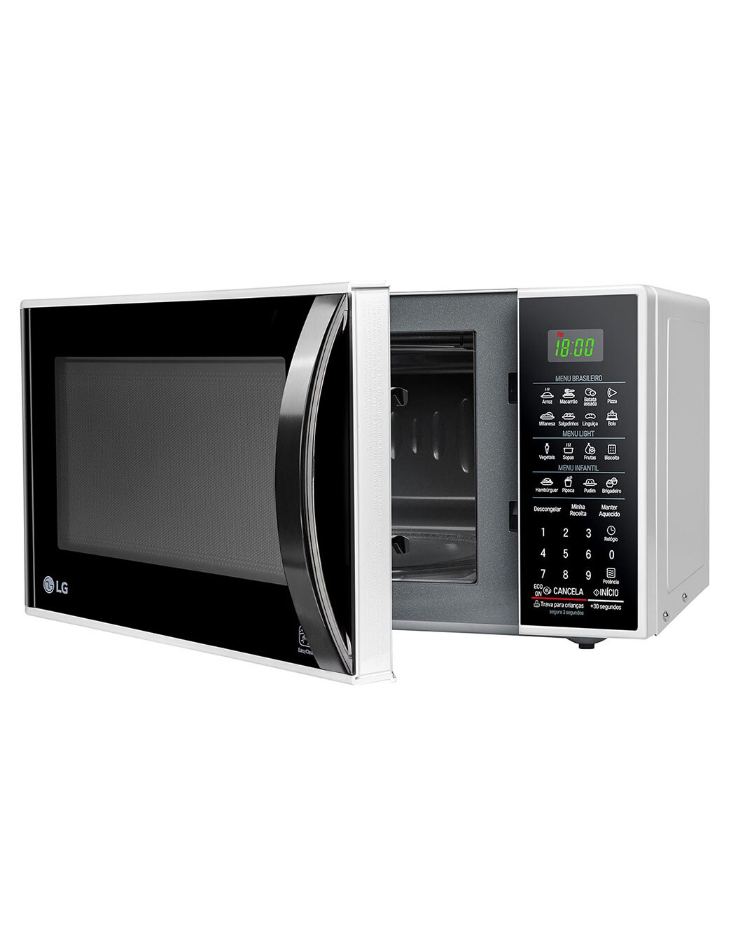 Micro-ondas LG Solo 30L 220V Branco - MS3091BCA | LG BR