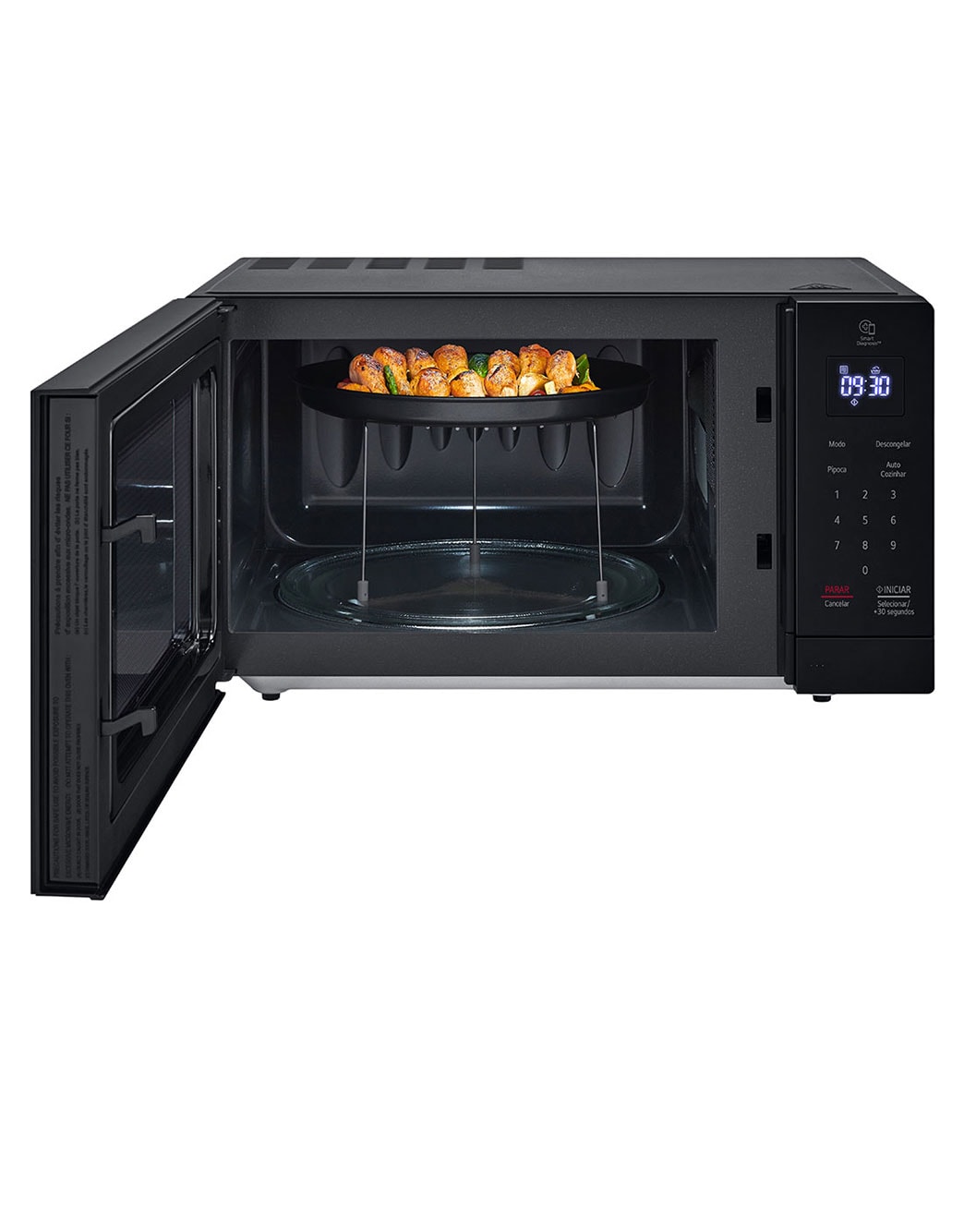 Micro-ondas LG Grill NeoChef Preto MG3035DS | LG BR