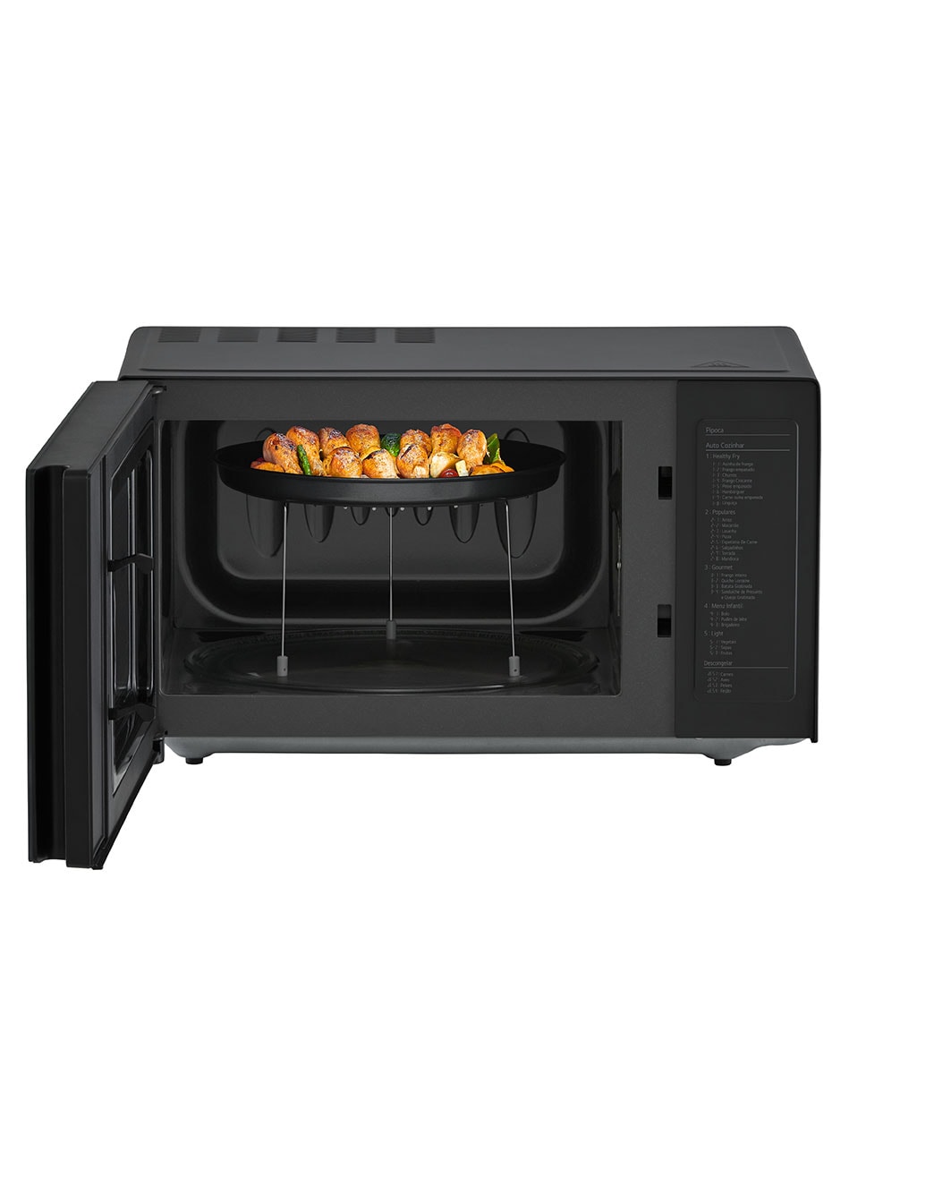 Micro-ondas Espelhado LG Grill NeoChef MG3097NRA | LG BR